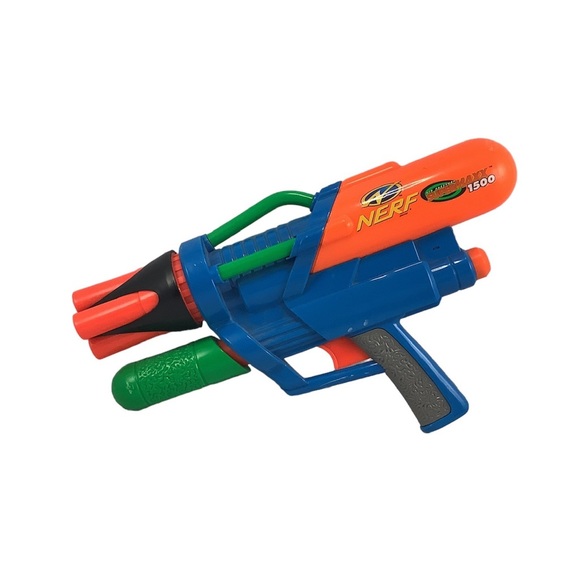 Nerf | Toys | Vintage Nerf Supermaxx 50 Pump Action Air Dart Blaster ...